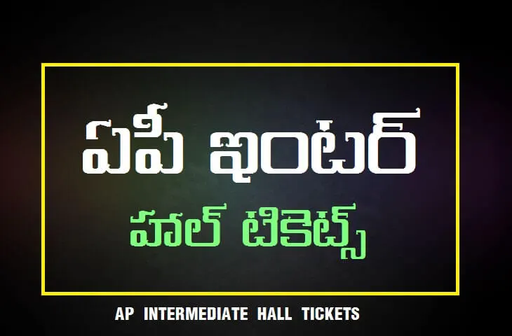 AP Inter Hall Tickets 2020 Download 1st, 2nd Year bie.ap.gov.in